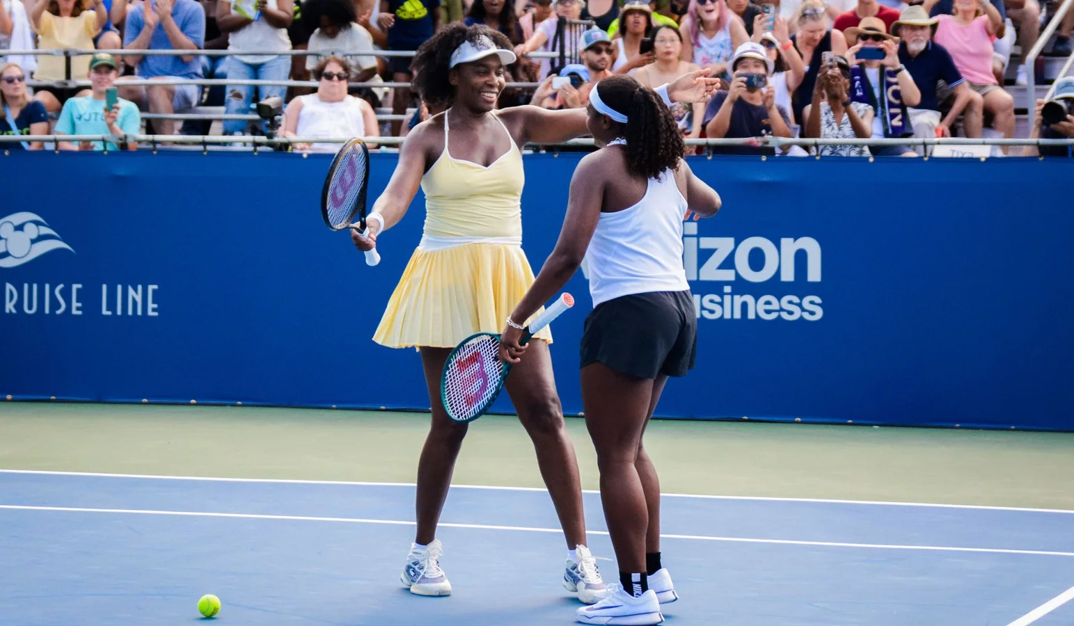 Venus Williams, 45, Stuns with Winning Doubles Return Alongside Hailey ...